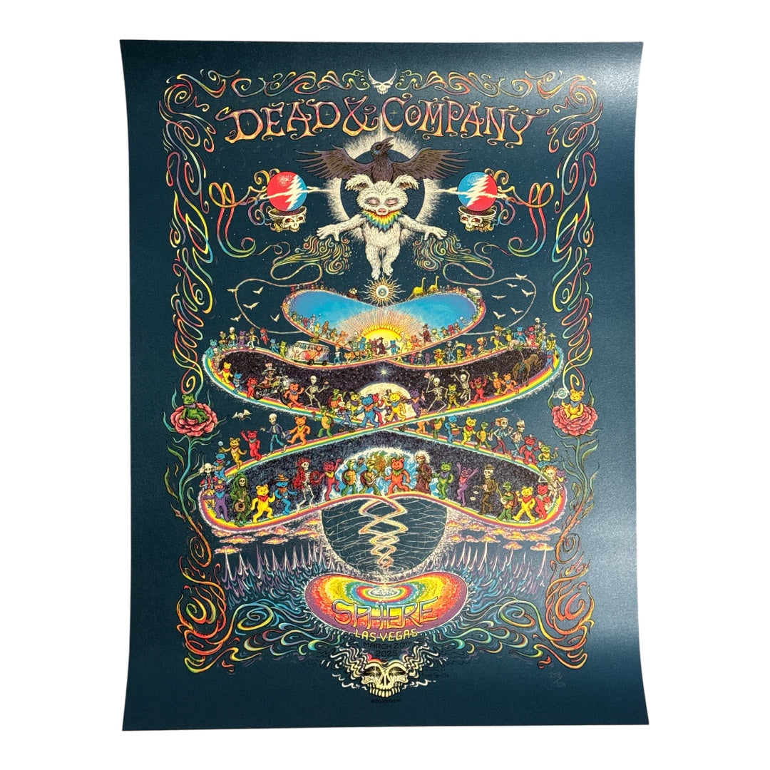 Dead & co @ Sphere - Spusta - Online Edition – SQUID PRINT GALLERY