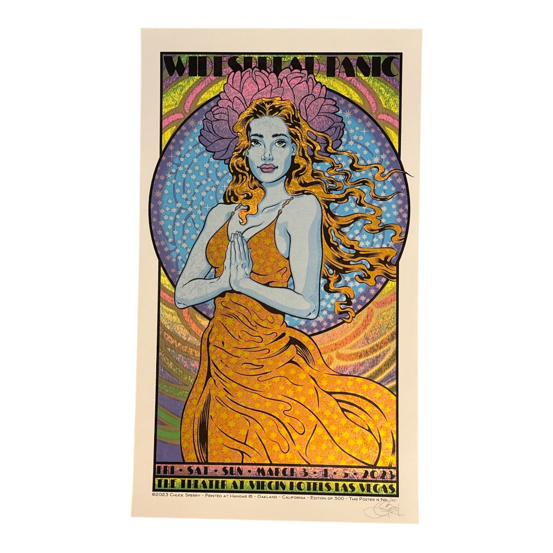 Widespread Panic Vegas/ “Venus” - Sperry - Reg Edition – SQUID PRINT GALLERY