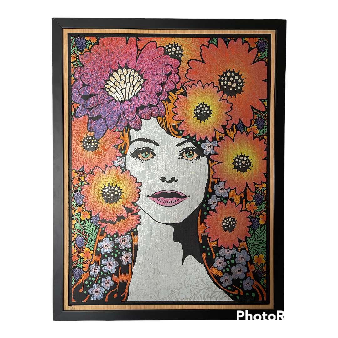 Gaia- Sperry - Wood Panel – SQUID PRINT GALLERY