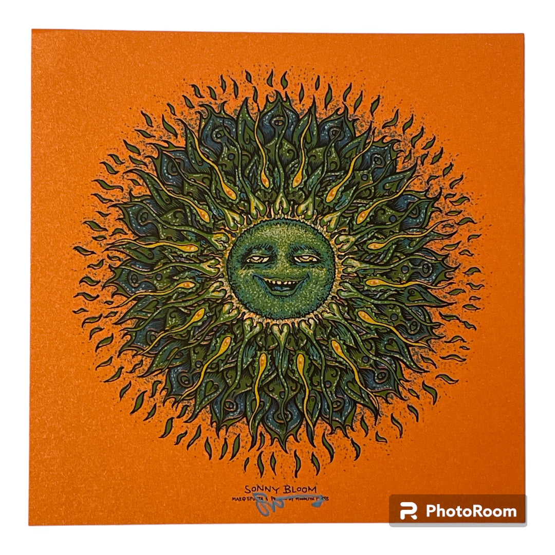 Sonny Bloom - Spusta - Orange Shimmer – SQUID PRINT GALLERY