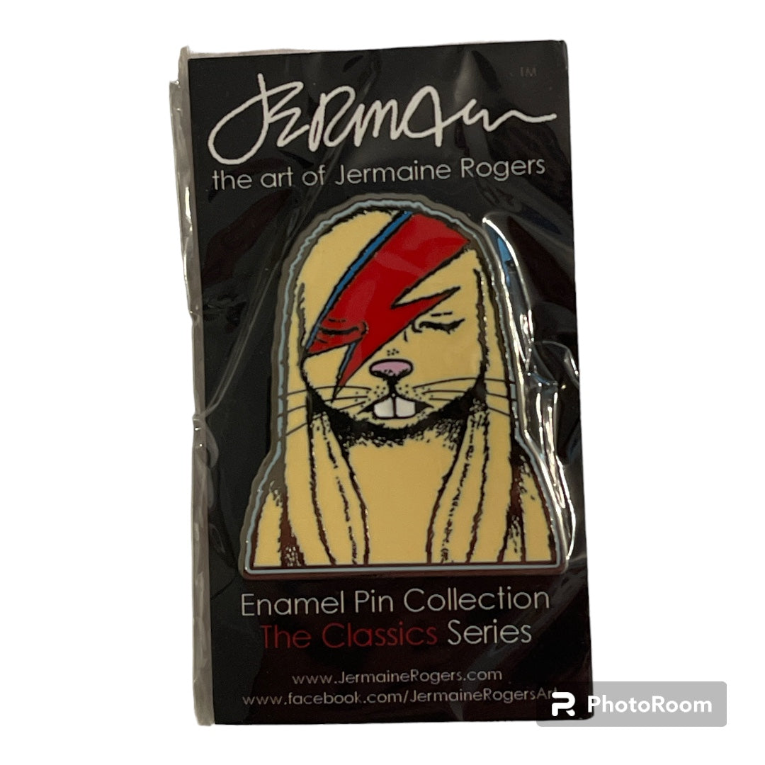 Aleppin Sane - Jermaine Rogers- Pin – SQUID PRINT GALLERY