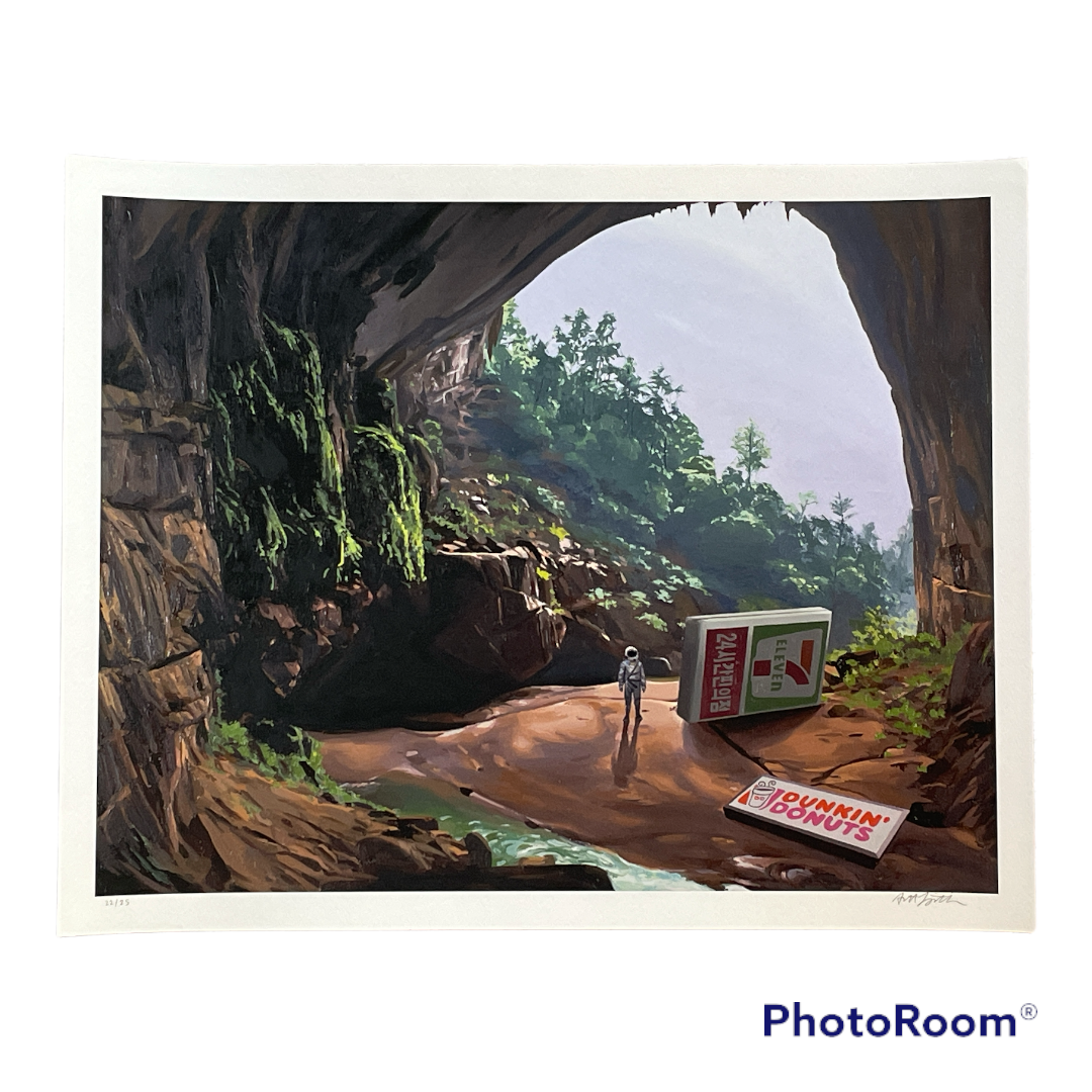 Cave Signs - Listfield – SQUID PRINT GALLERY