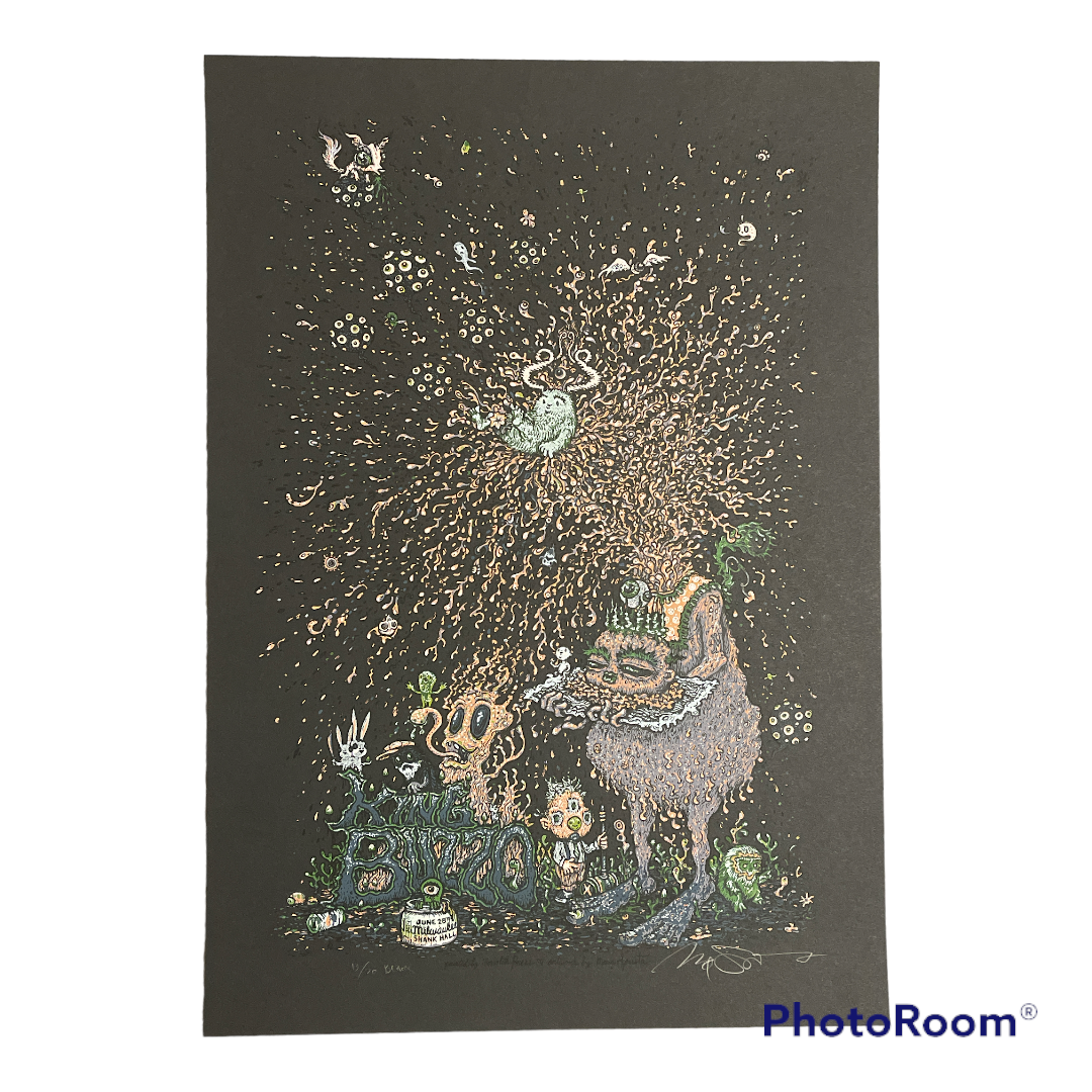 King Buzzo - Spusta - Black – SQUID PRINT GALLERY