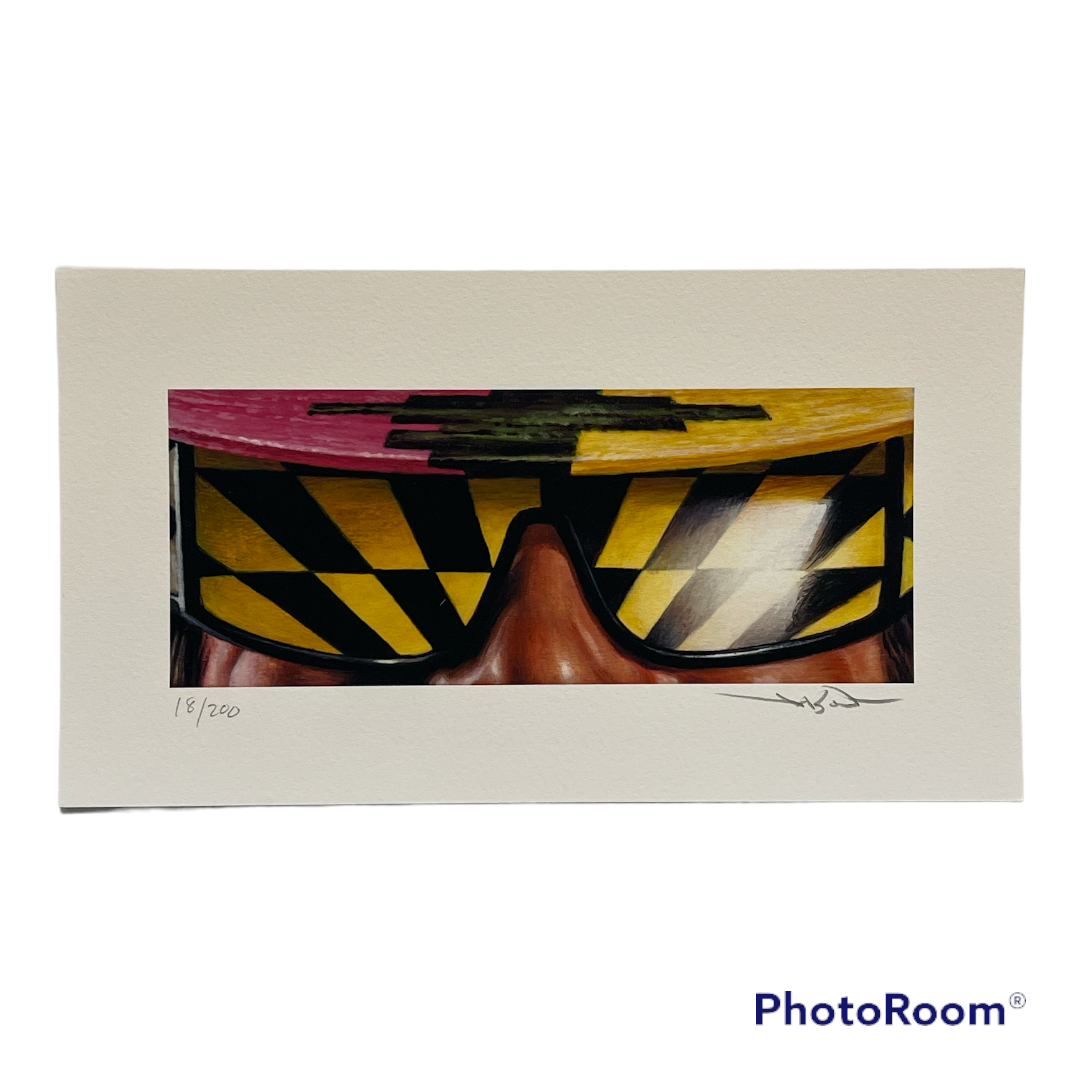 "Macho Man" Randy Savage -Edmiston – SQUID PRINT GALLERY