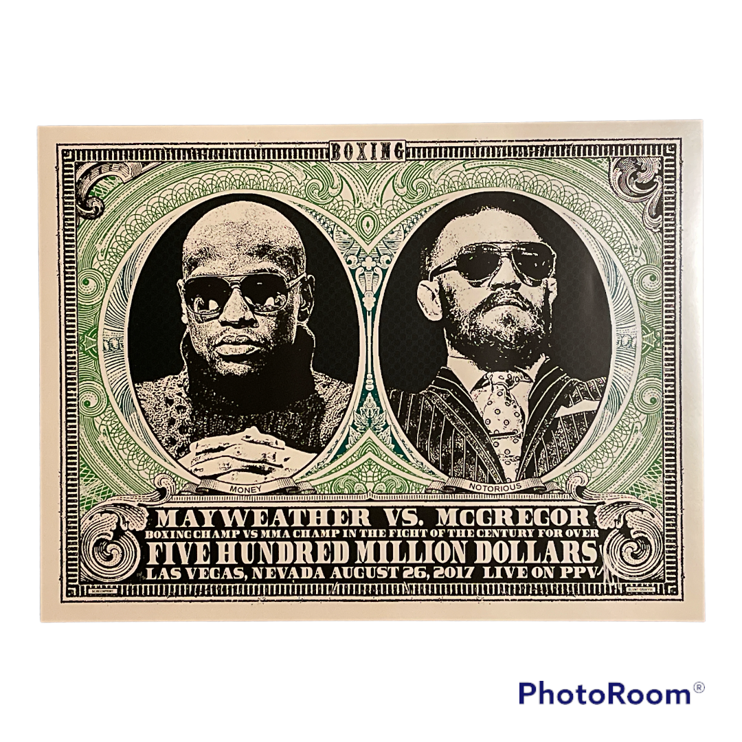 $500 Million fight- Matt Dye – SQUID PRINT GALLERY